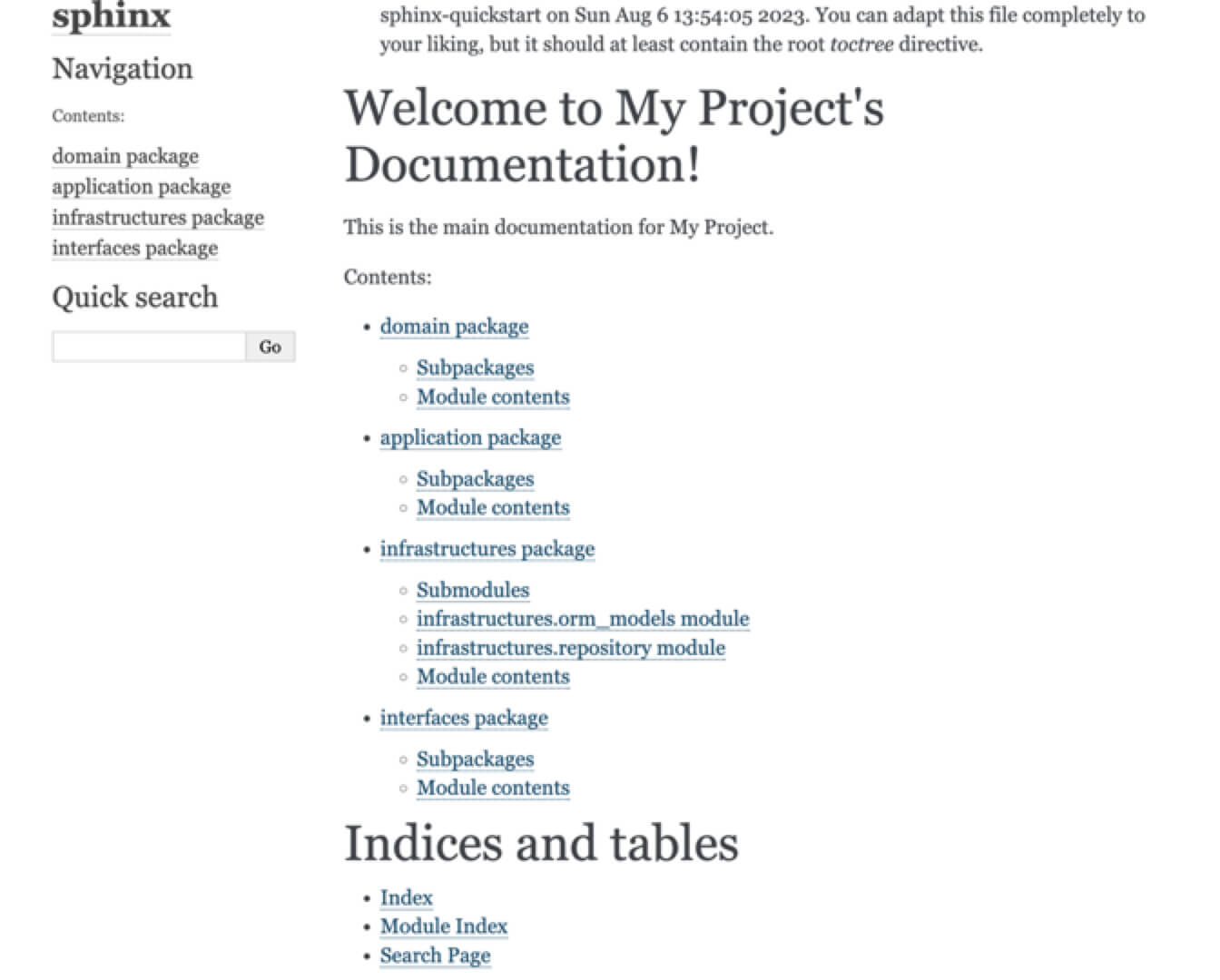 Sphinxを用いた、Pythonドキュメントの自動生成｜Zero-Cheese