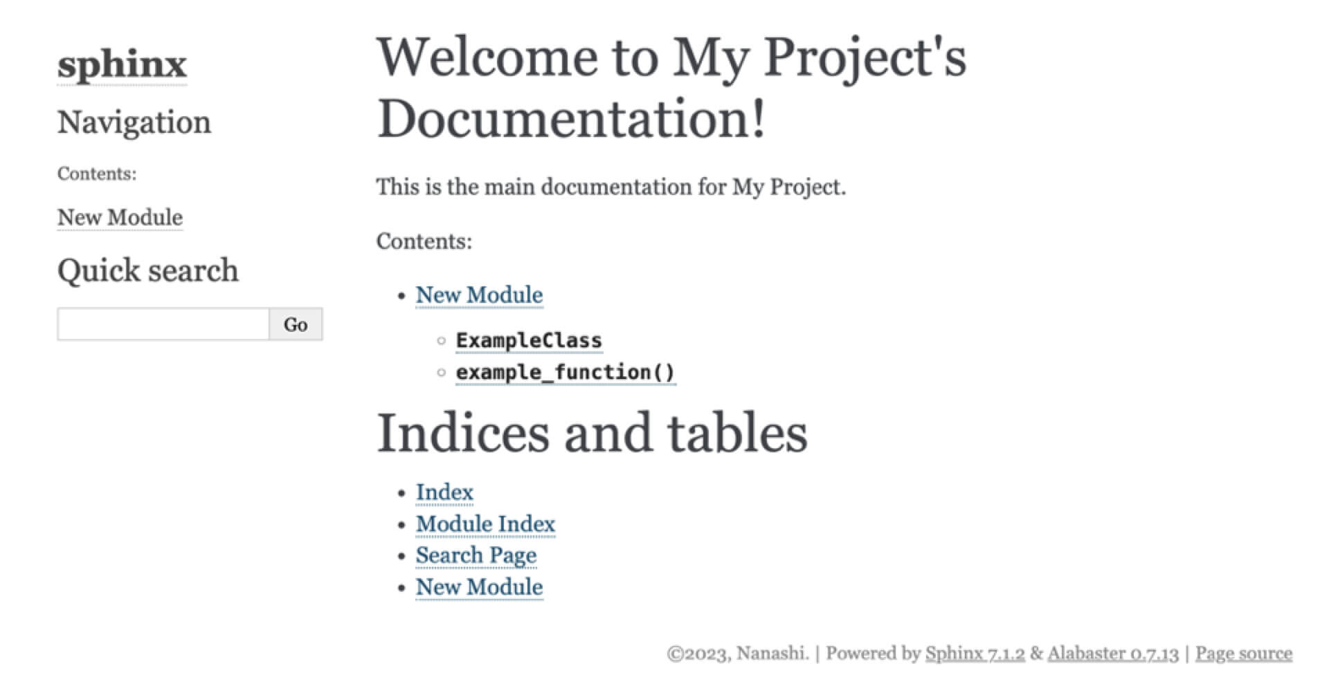 Sphinxを用いた、Pythonドキュメントの自動生成｜Zero-Cheese